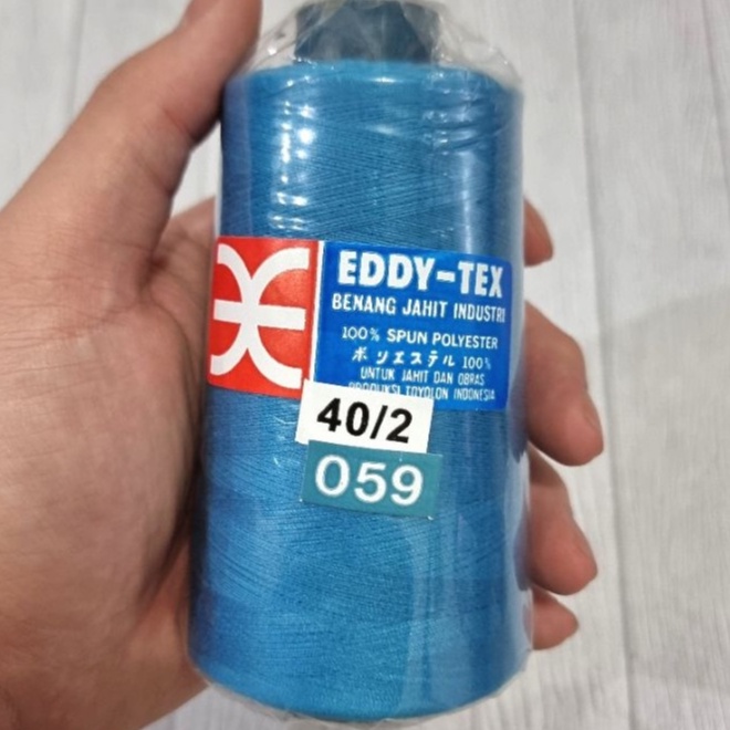 Jual Benang Jahit 40/2 5000 yard per Cones Benang High Speed 100% Spun ...