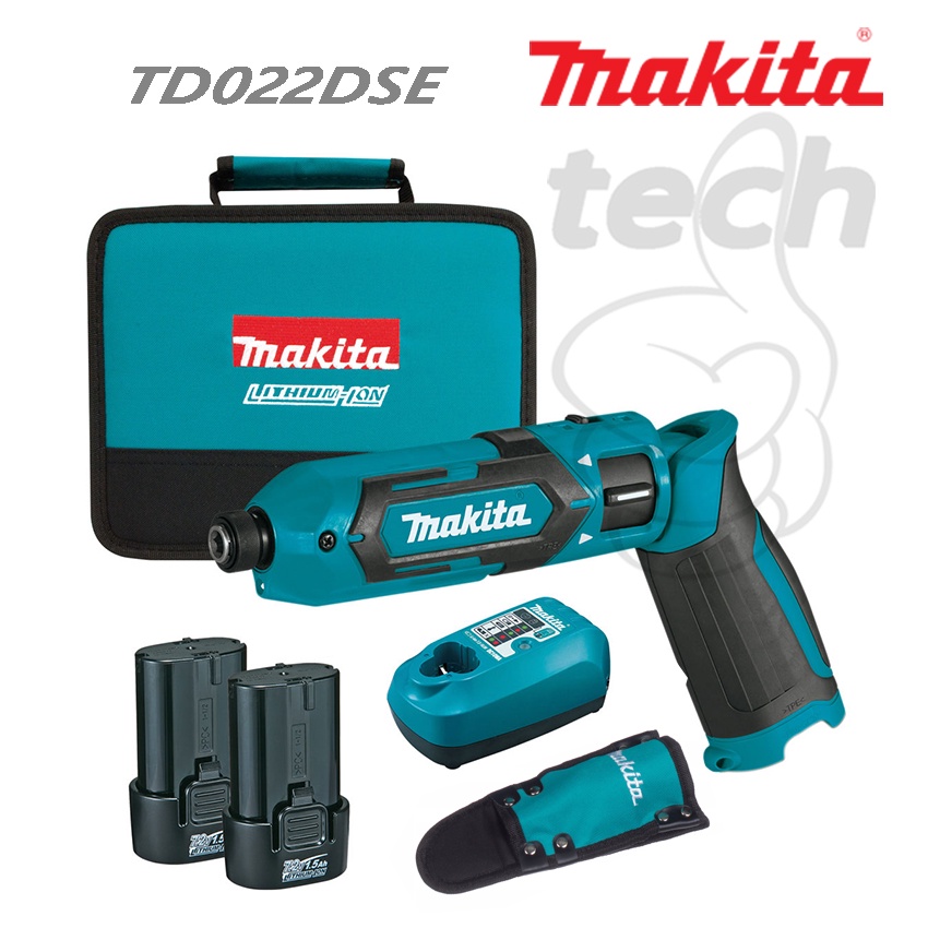 Jual Mesin Obeng Baterai Cordless Driver Makita TD022DSE TD 022 DSE ...