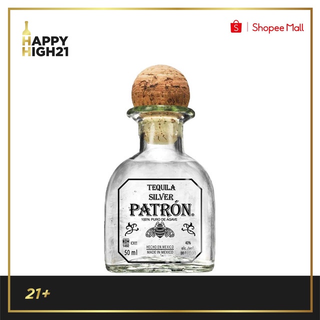 Jual Miniature Patron Silver Tequilla 50ml | Shopee Indonesia