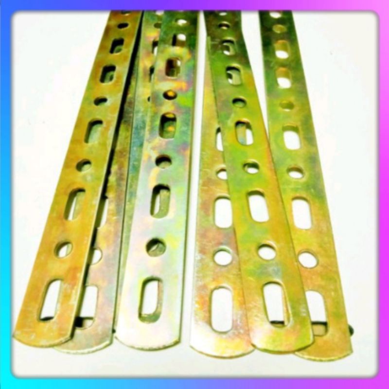 Jual BRACKET TAPE PLAT/ PLAT BOLONG2 / BESI PLAT KUNING UNIVERSAL ...