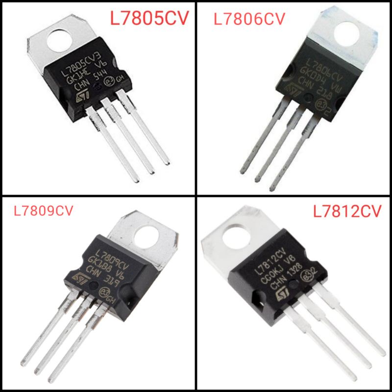 Jual IC Regulator LM Stabilizer Step Down Penurun Tegangan DC L7805CV ...