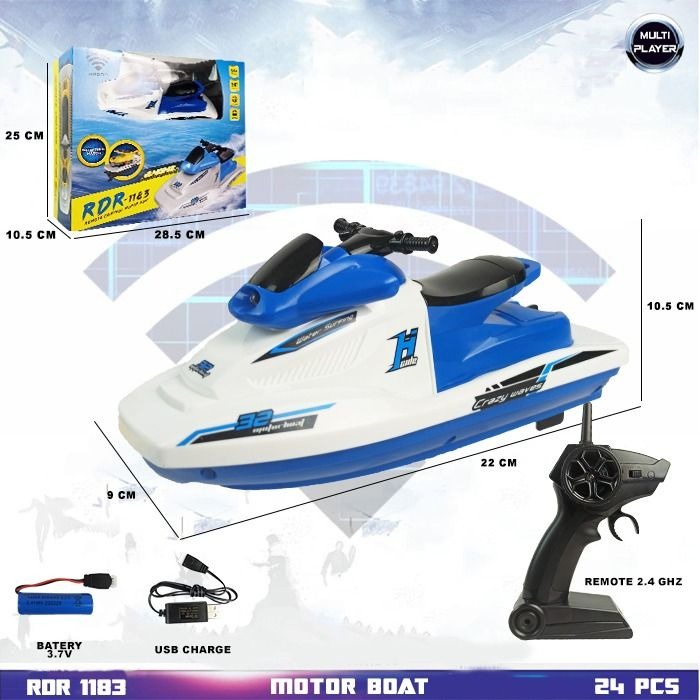 Jual NEW PROMO MAINAN ANAK SPEED BOAT REMOTE CONTROL 2.4Ghz MAINAN ANAK ...