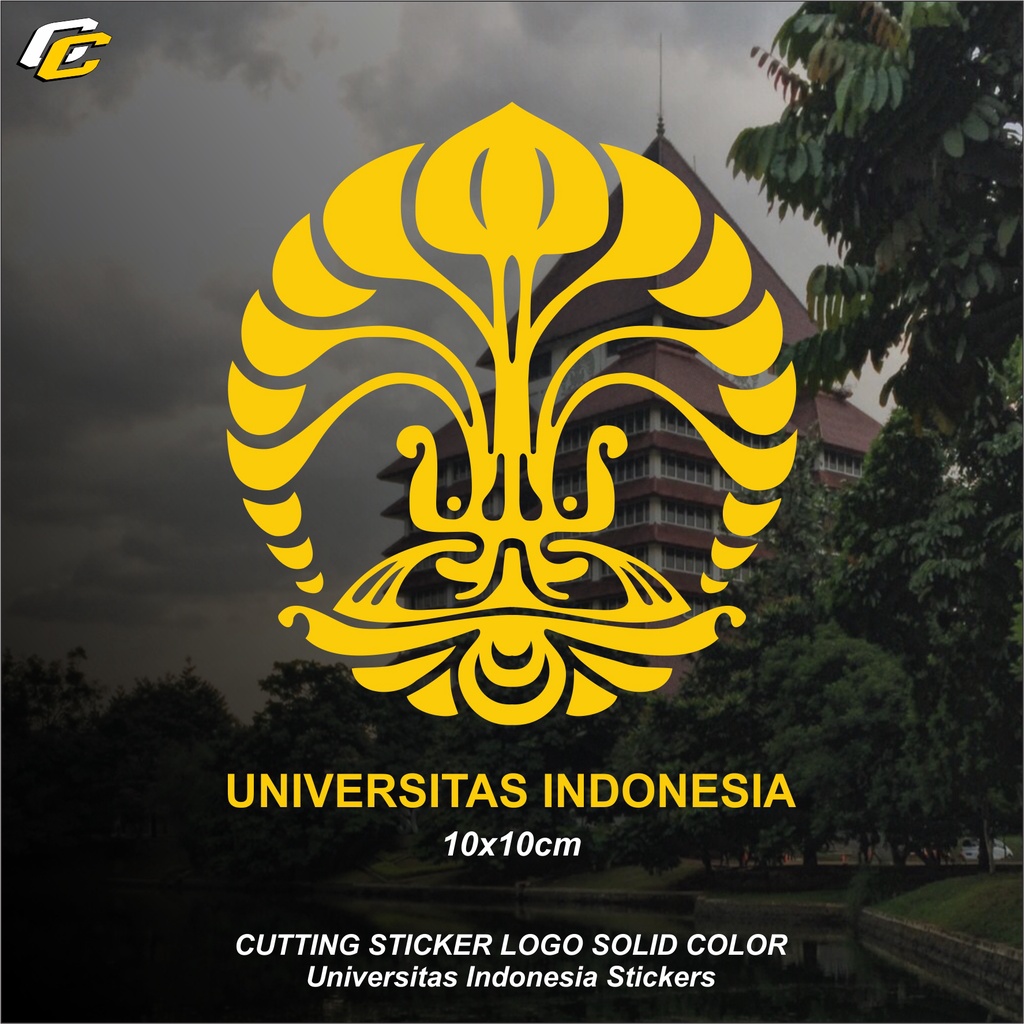 Jual STIKER CUTTING STICKER LOGO UI | UNIVERSITAS INDONESIA | Shopee Indonesia