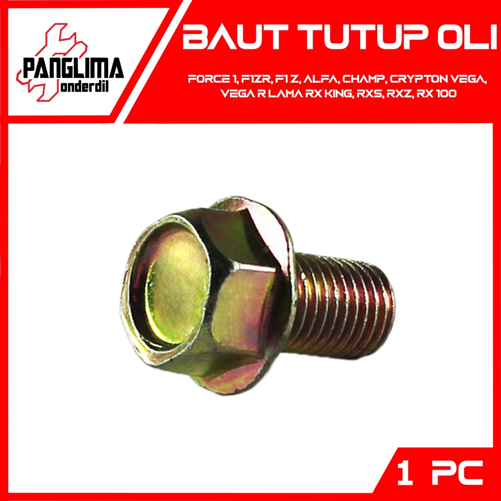Jual Baut-Baud Tutup Oli Mesin Bawah Yamaha RX King & RXKing New & RXS ...
