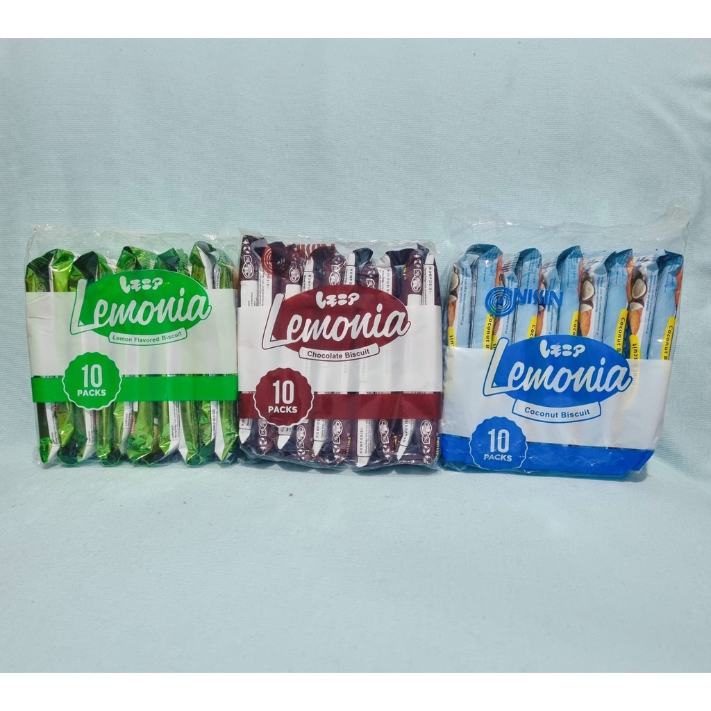 Jual Lemonia Biskuit Lemon/Coklat 20g (isi 10 Pcs) | Shopee Indonesia