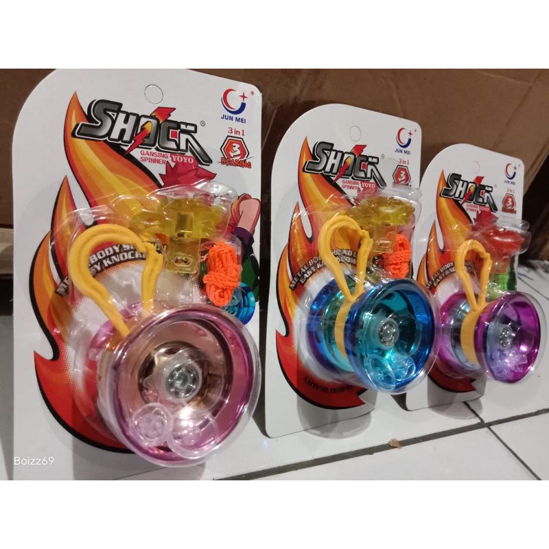 Jual YOYO BESI, 3 BARING , ( 3 in 1) CAT CROM KILAP . BISA PAKAI GASING | Shopee Indonesia