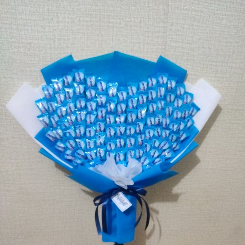 Jual Buket Permen Yupi Kopiko Kis/ Love Candy Bouquet /Kado Ulang Tahun ...