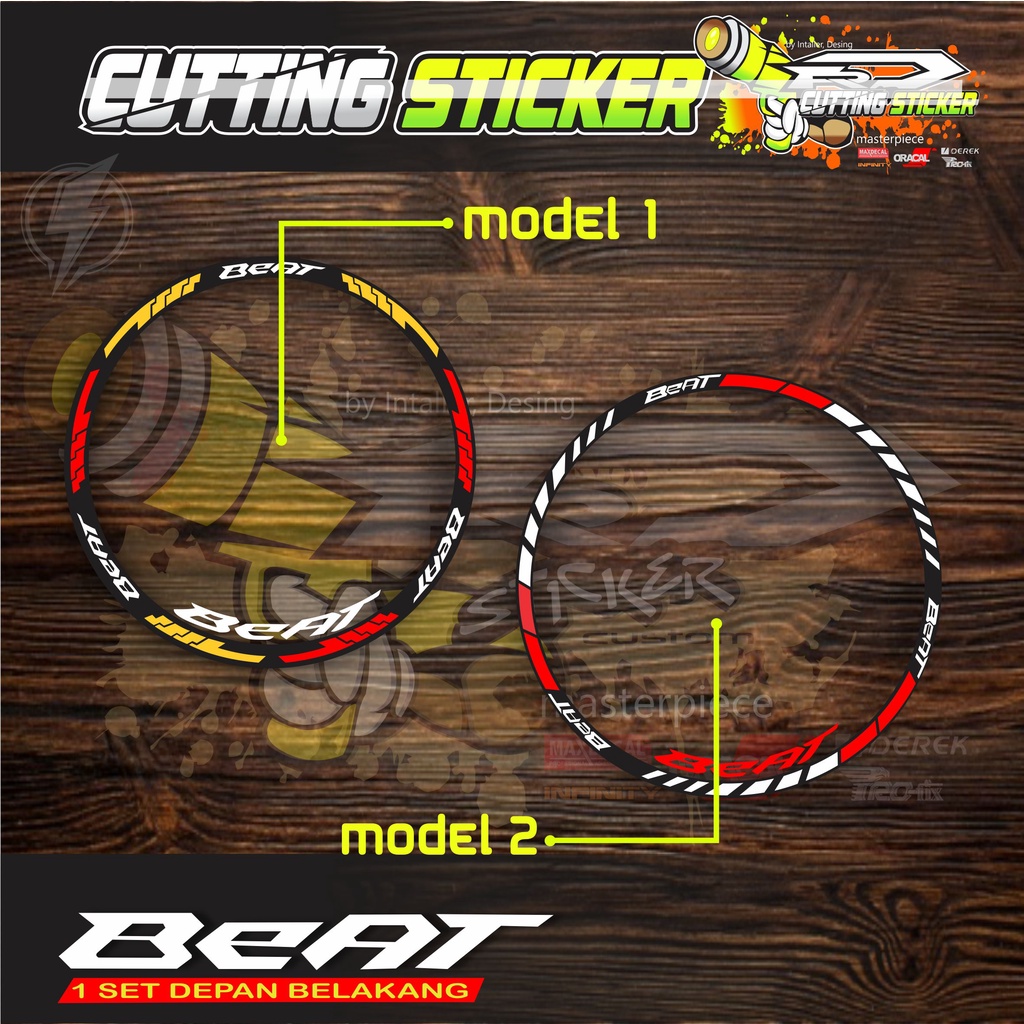 Jual STIKER VELG BEAT 1SET | Shopee Indonesia