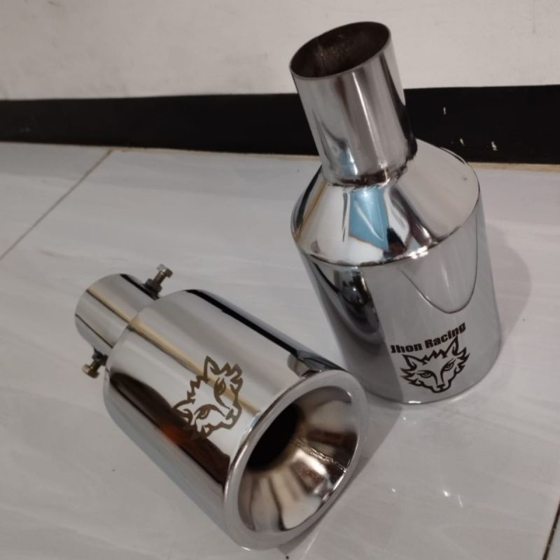 Jual 0KNALPOT SERIGALA SRIGALA MODEL BAUD BENSIN SOLAR L300 TRUK NON ...