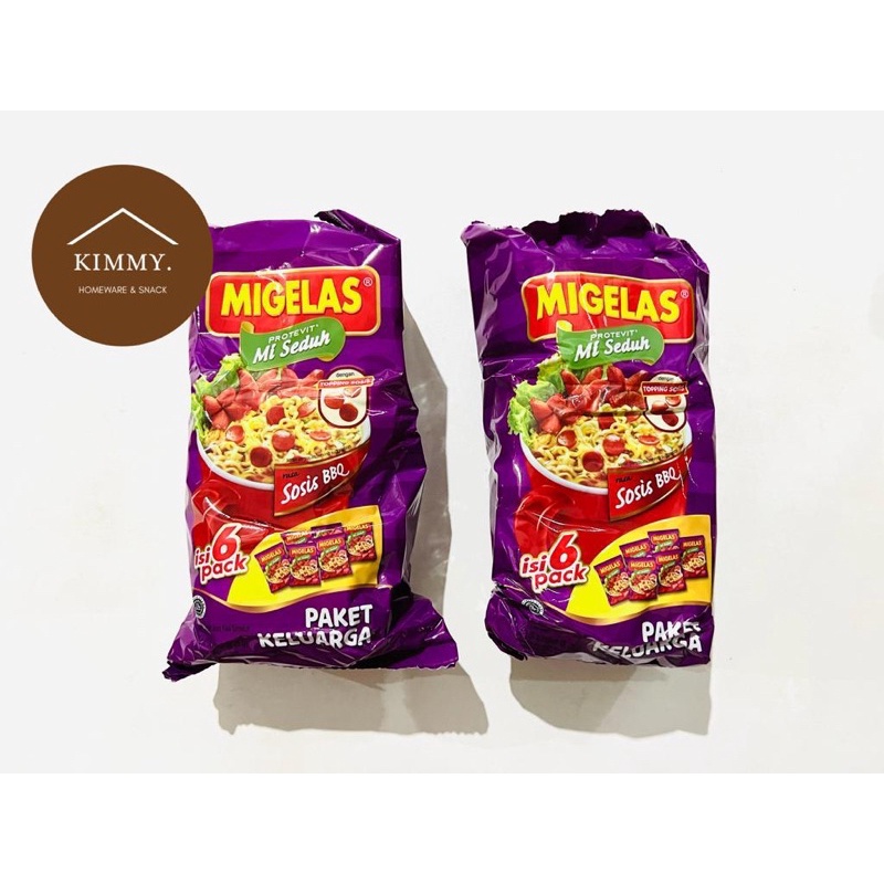 Jual MIGELAS PAKET KELUARGA 1 PACK ISI 6 SEMUA RASA / MIE GELAS PAKET ...