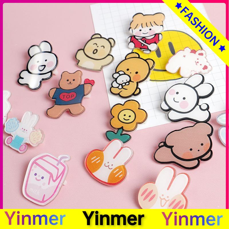 Jual COD Bros Pin lucu Acrylic Gaya Korea Pin Tas Lucu Cute Pin Import ...