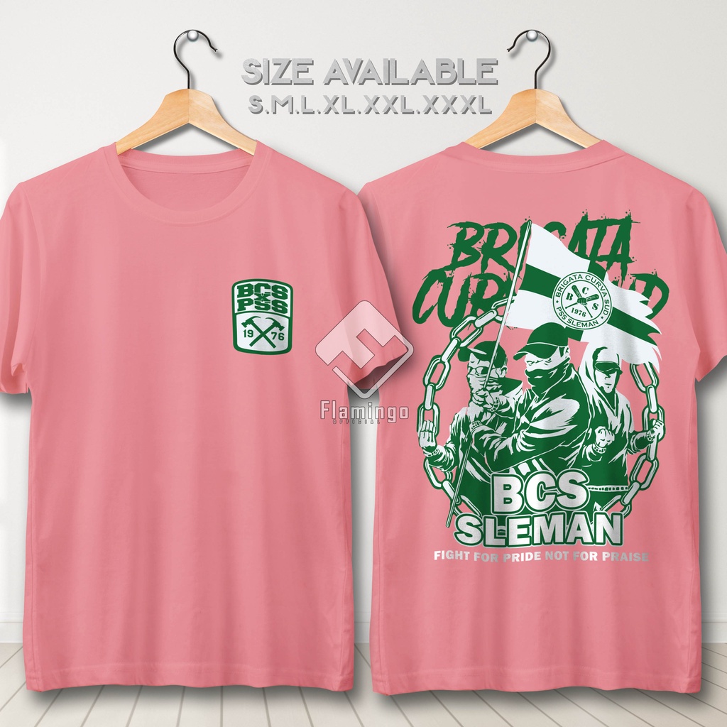 Jual Kaos BCS Sleman Brigata Curva Sud Fight For Pride Not For Praise ...