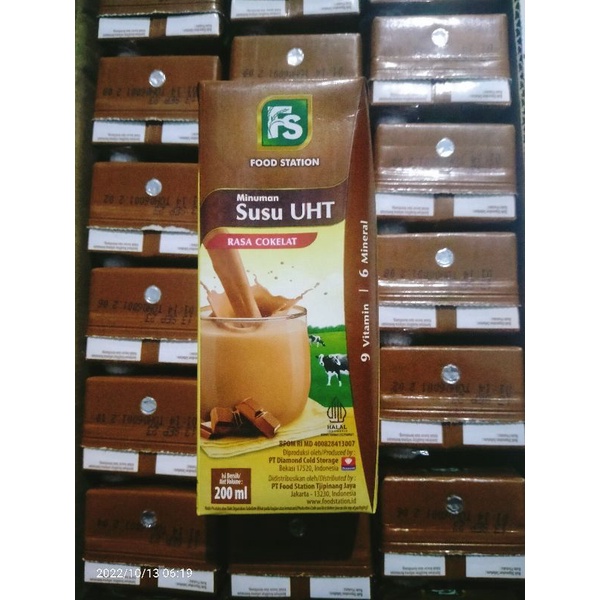 Jual Susu UHT Food Station | Shopee Indonesia
