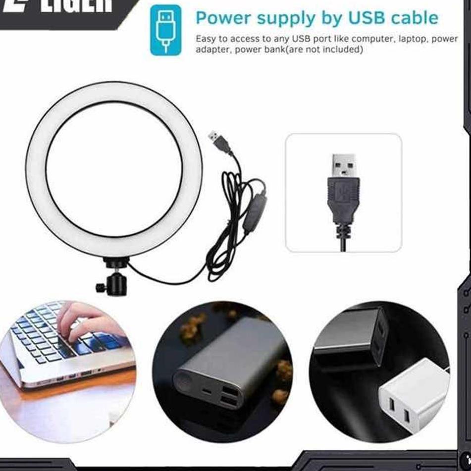 Jual Rekomendasi TRIPOD 3120 + RING LIGHT LED SELFIE MAKE UP LIVE ...