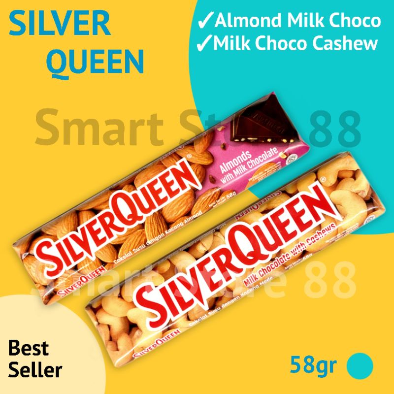 Jual SILVER QUEEN CHOCOLATE 58GR COKLAT SILVERQUEEN MILK CHOCOLATE ...