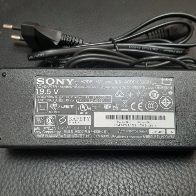 Jual Adaptor TV Sony Bravia Original ACDP-060E02 19,5V | Shopee Indonesia