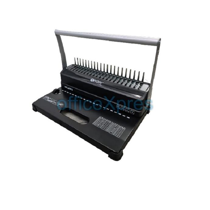 Jual Mesin Jilid Spiral Plastik A4 / Mesin Binding MILAN 3:1 Origin ...