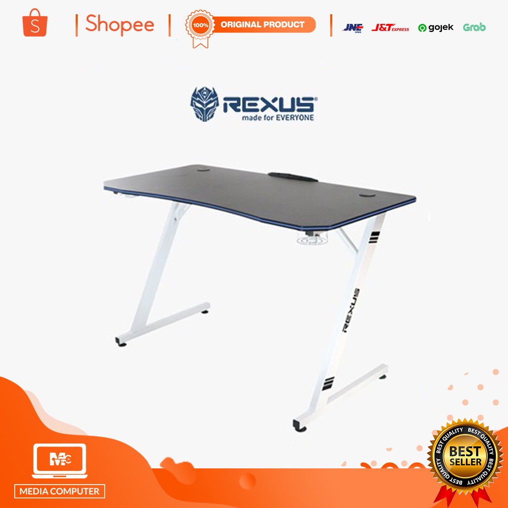 Jual MEJA GAMING REXUS DIRA RGB RXD 120 BLACK WHITE / Gaming Desk Rexus ... Jual MEJA GAMING REXUS DIRA RGB RXD 120 BLACK WHITE / Gaming Desk Rexus ...