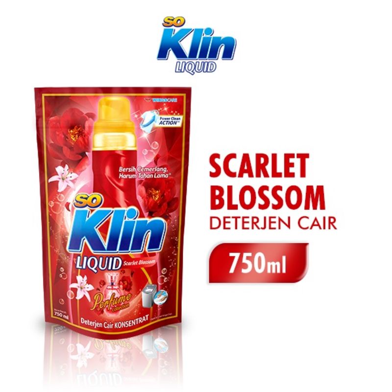Jual SOKLIN detergent cair 750ml | Shopee Indonesia