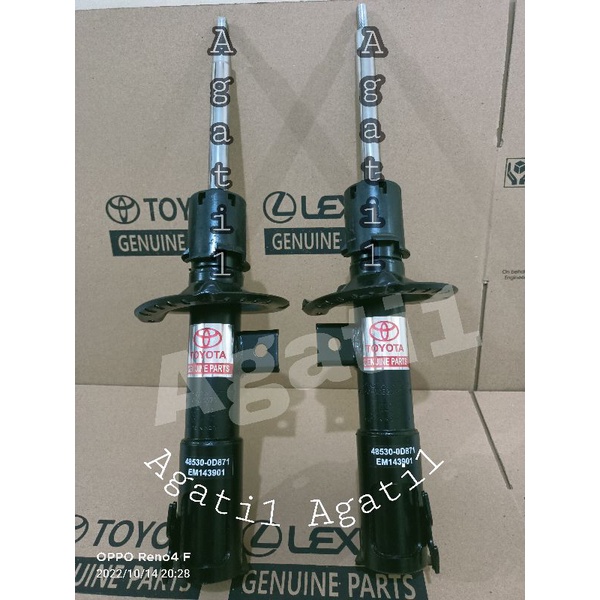 Jual Shockbreaker depan Vios gen3 kiri kanan ori toyota | Shopee Indonesia