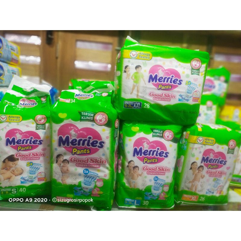 Jual promo merries READY SIAP KIRIM ( BACA VARIAN AGAR TIDAK SALAH ...