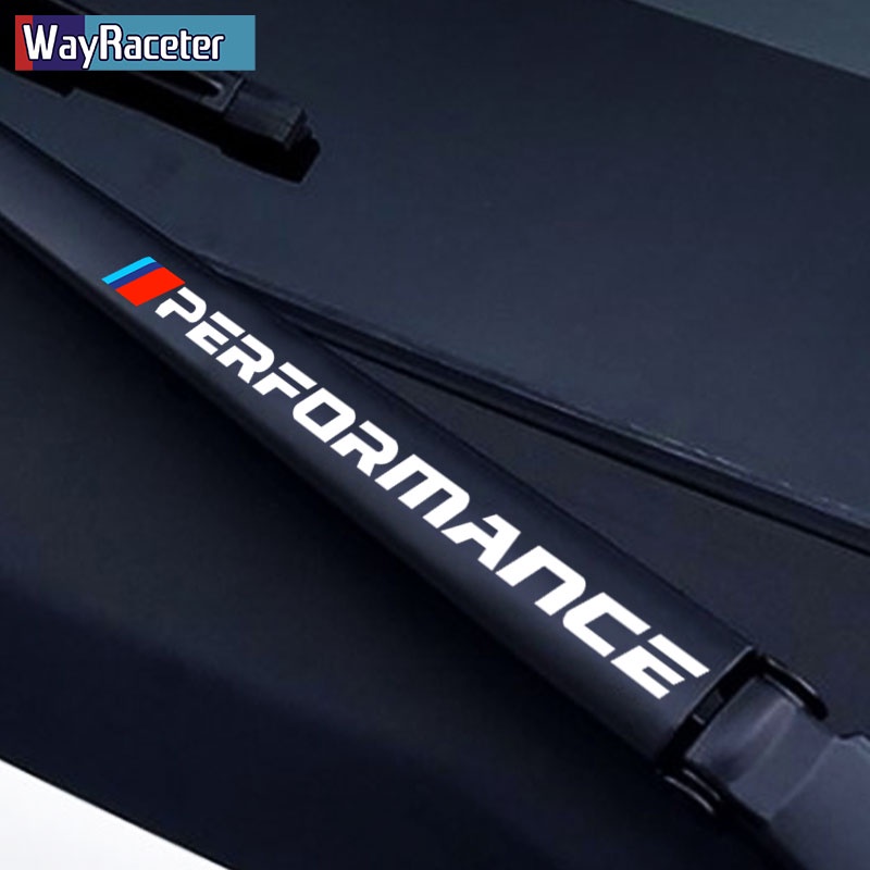 Jual 4 Pcs M Performance Sticker Car Windshield Wiper Decal For BMW F30 ...