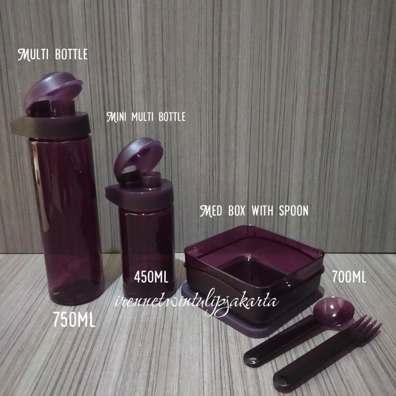Jual Sale!! Mini multi bottle, Multi Bottle dan Med box tulipware ...