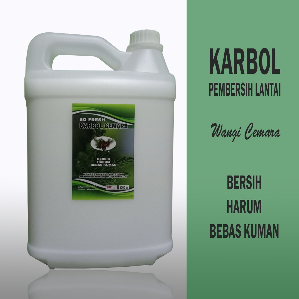 Jual (YY) KARBOL PEMBERSIH LANTAI AROMA CEMARA 5 LITER | Shopee Indonesia