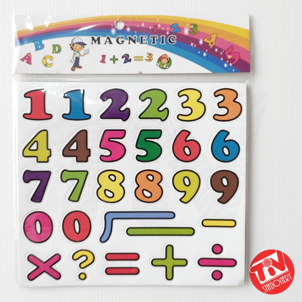 Jual Magnet Bentuk Angka | Shopee Indonesia