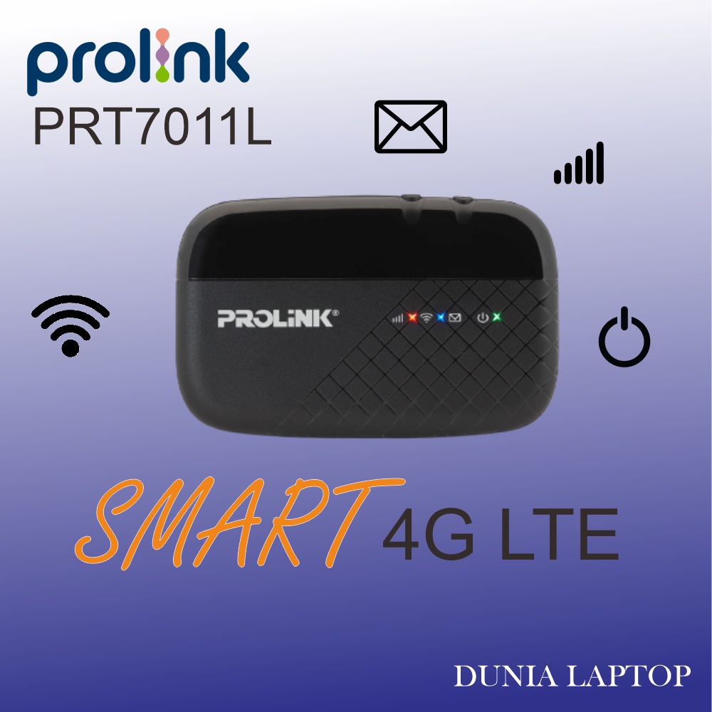 Jual Prolink PRT7011L Portable 4G LTE Modem WiFi Mifi Hotspot PRT7011L ...
