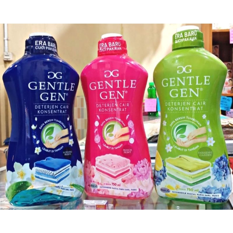 Jual detergen cair konsentrat gentle gen 700ml | Shopee Indonesia