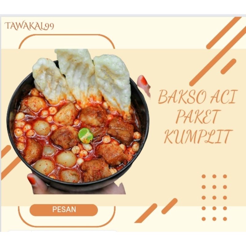 Jual BAKSO ACI PAKET KUMPLIT | Shopee Indonesia