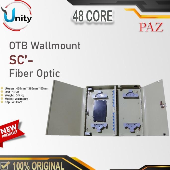 Jual Ic894 Otb Wallmount Sc 48C 48Core Fiber Optik Odf Ftth Sc 48 Core ...