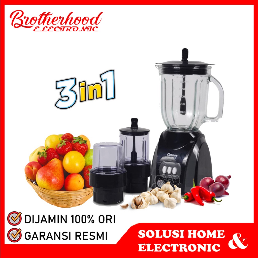 Jual (BISA COD) Blender Cosmos CB282G / CB 282 G / CB 282G / CB 282P / CB282P / CB-282P (2 Liter ...
