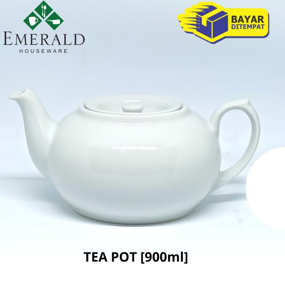 Jual Paling dicari--Teko Teh Kopi Keramik Porcelain Putih Polos Cantik ...