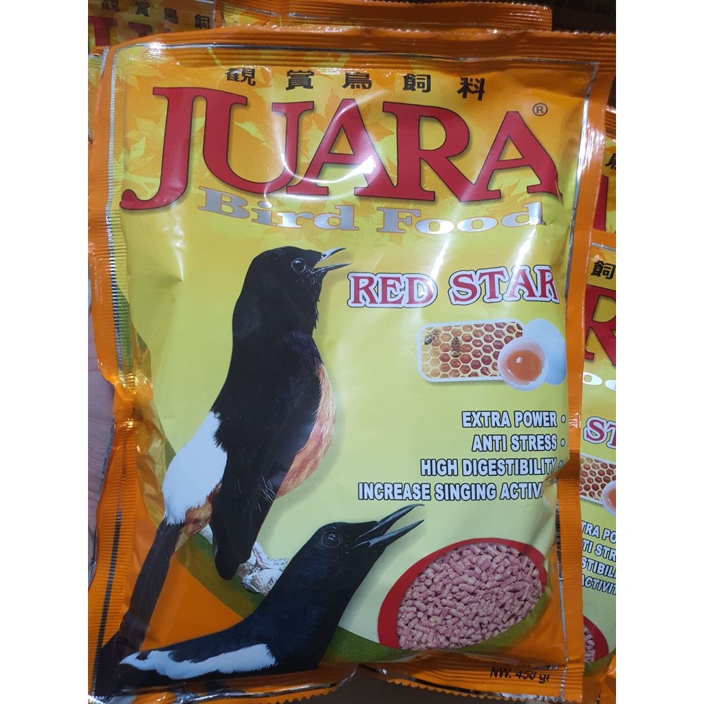 Jual PAKAN BURUNG JUARA JAPFA REDSTAR MURAI ANIS BIRD FOOD EXTRA POWER ...