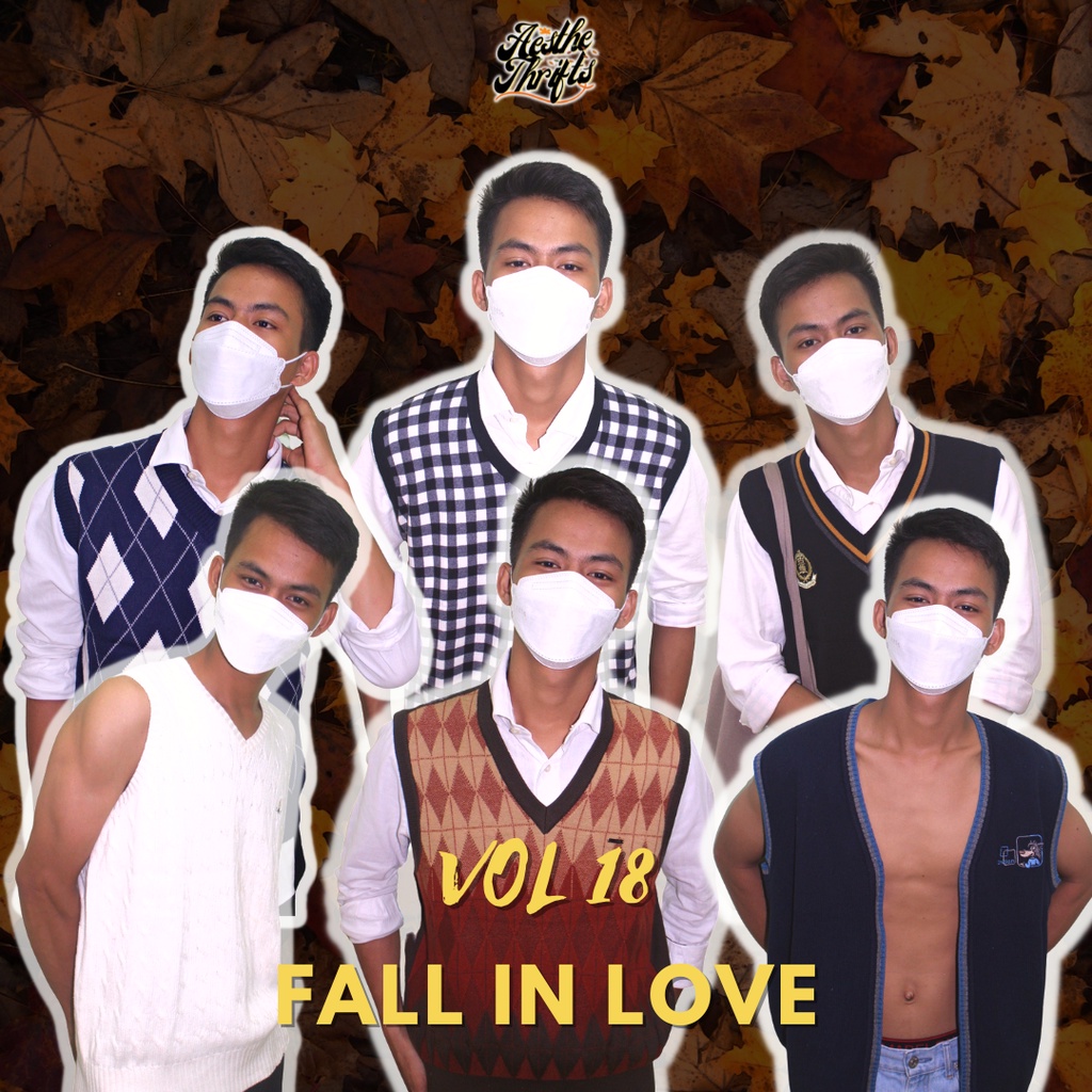 Jual AESTHETHRIFT.s - VOL 18 Fallin Love ( VEST PREMIUM ) | Shopee Indonesia