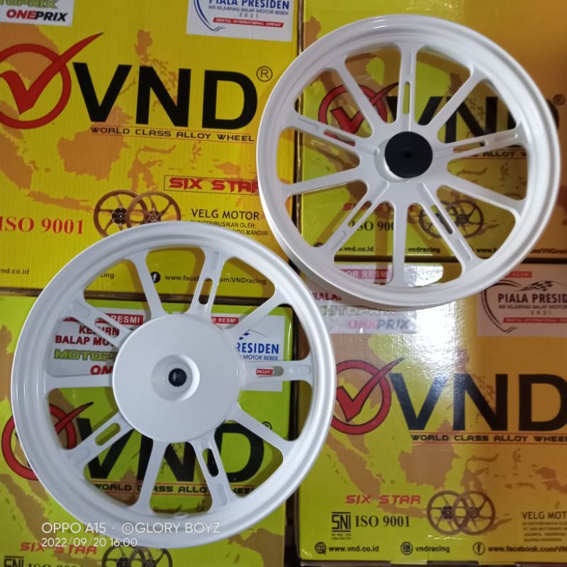 Jual Velg vnd v mode beat/vario110/spacy/genio/scoopy old ring 14 | Shopee Indonesia