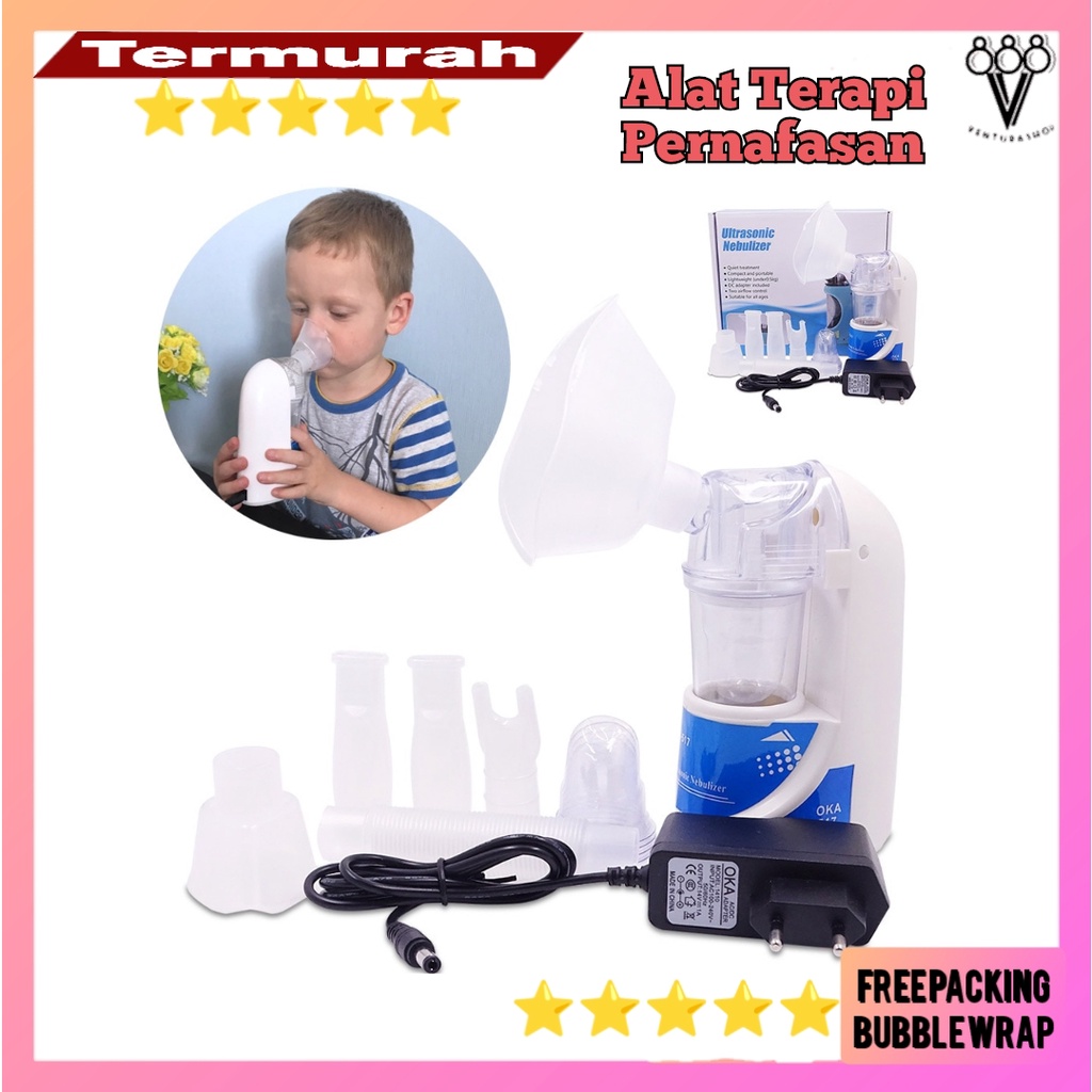 Jual VGS Nebulizer Anak Bayi Lansia Alat Terapi Pernapasan Ultrasonic ...