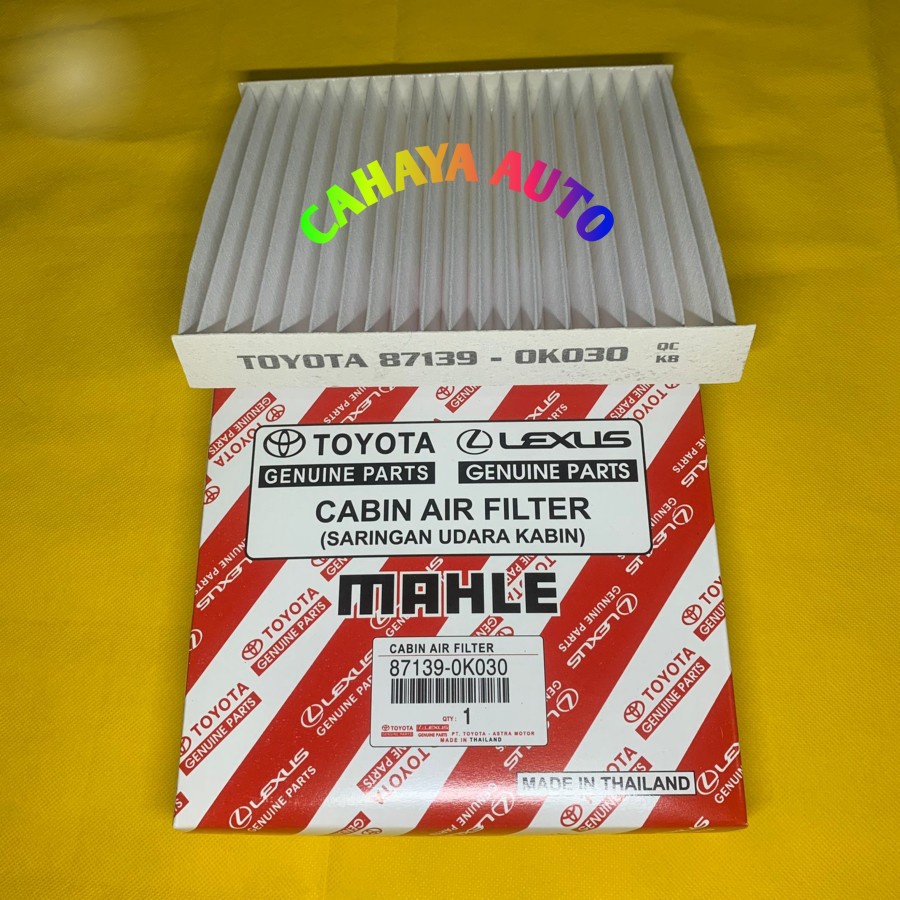 Jual filter ac saringan ac innova reborn hilux revo 87139-0k030 ...