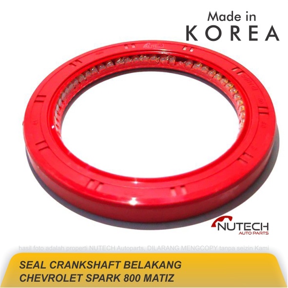 Jual SEAL CRANKSHAFT BELAKANG CHEVROLET SPARK 800 MATIZ KOREA | Shopee ...