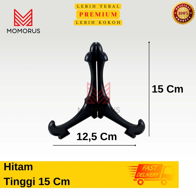 Jual Kaki Frame Segitiga Plastik Photo Kaki Pajangan Sandaran Piring ...