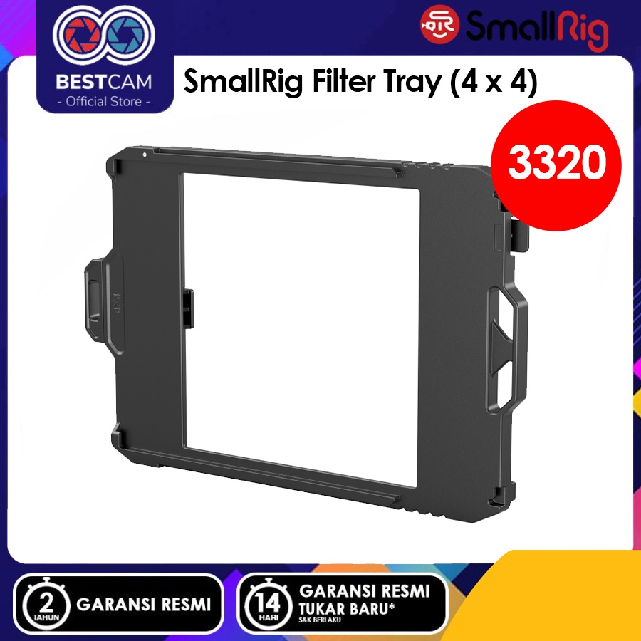 Jual SmallRig Filter Tray (4 x 4) 3320 | Shopee Indonesia