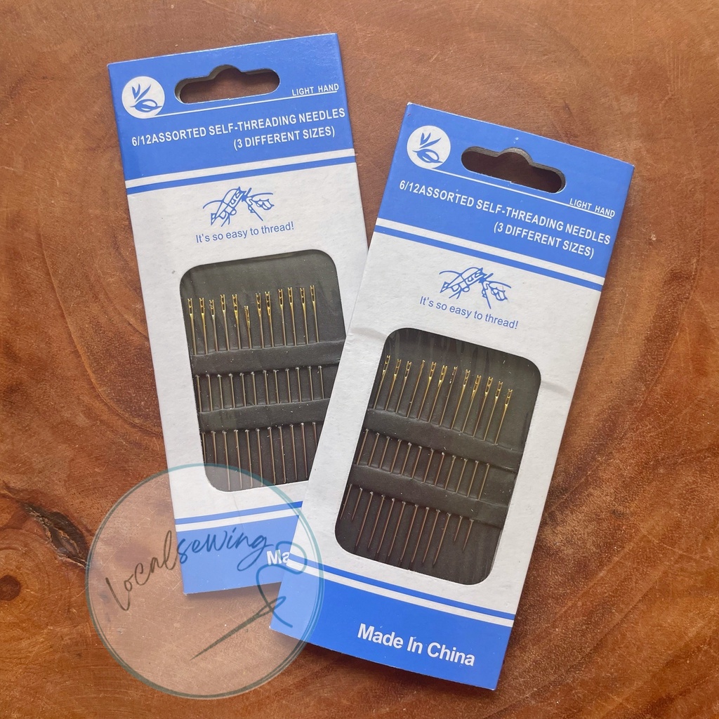 Jual Jarum Jahit Tangan isi 12pcs / Jarum Tangan 3 Jenis Ukuran / Jarum ...