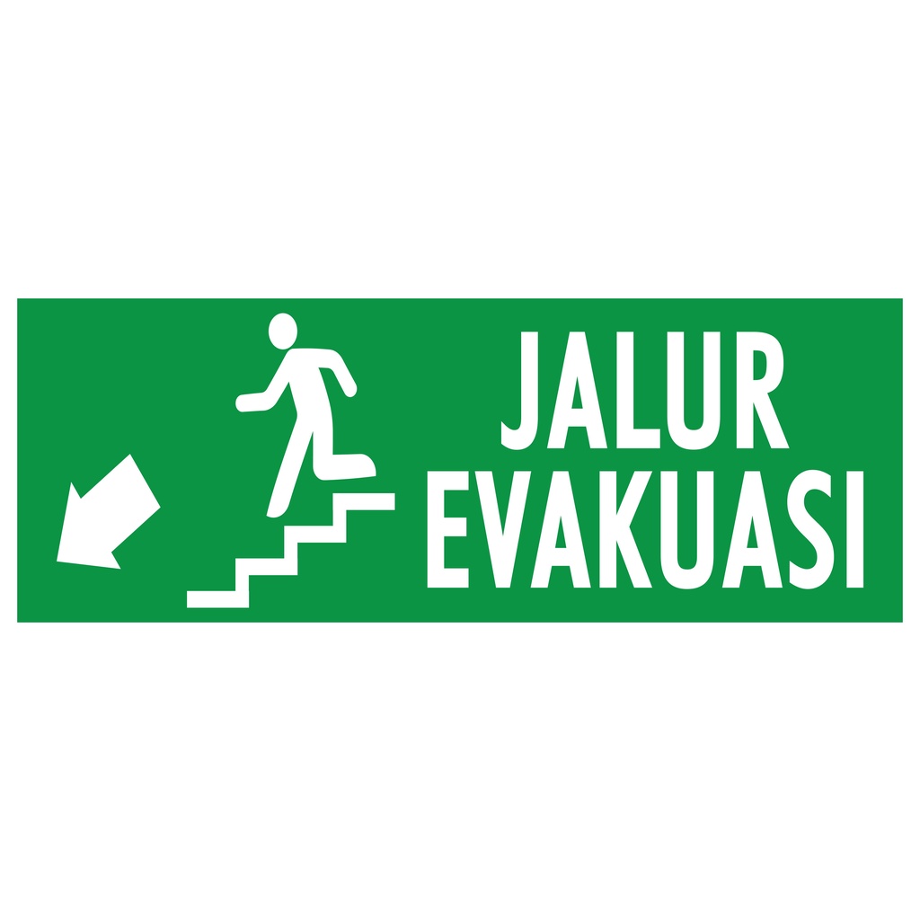 Jual STIKER JALUR EVAKUASI | STICKER EMERGENCY EXIT | STIKER PERINGATAN ... Jual STIKER JALUR EVAKUASI | STICKER EMERGENCY EXIT | STIKER PERINGATAN ...
