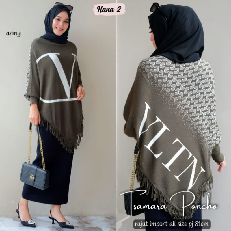 Jual Hermya Poncho // Tsamara Poncho | Shopee Indonesia