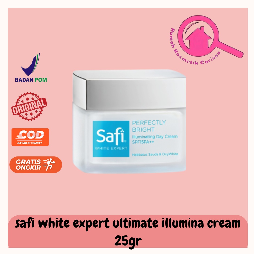 Jual Safi White Expert Illuminating Day Cream SPF15 PA ++ 25gr | Shopee Indonesia