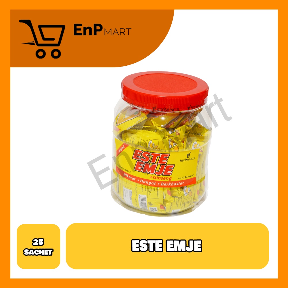 Jual STMJ/Estemje Susu Telur Madu Jahe Sido Muncul Toples - isi 25 ...