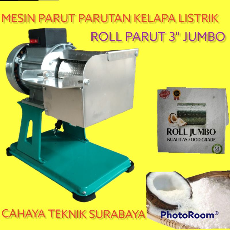Jual MESIN PARUTAN KELAPA LISTRIK SERBAGUNA MATA PISAU JUMBO ATAU 3 ...