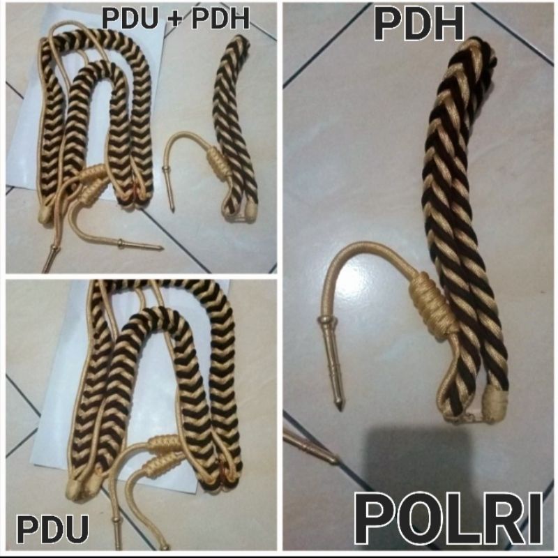 Jual Talikur PDU Polri Polisi Talikur Ajudan Polisi Polri Talikur PDU ...